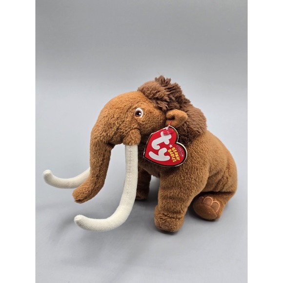 Ty | Toys | Ty Beanie Baby Manny The Mammoth Ice Age 3 Movie Beanie 85 ...
